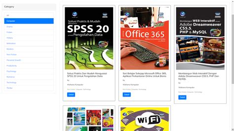 GitHub Rifkyzena Giant Book Store A Simple Web Application Of A Bookstore That Show
