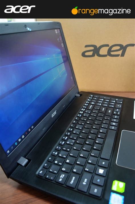 Acer Aspire E Laptop Orange Magazine