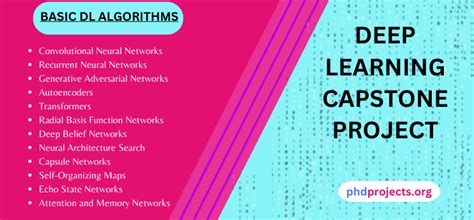 deep learning capstone project phd projects