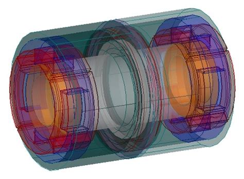 The 3d Finite Element Model And Mesh Of The 5 Dofs Hmb Except The Air