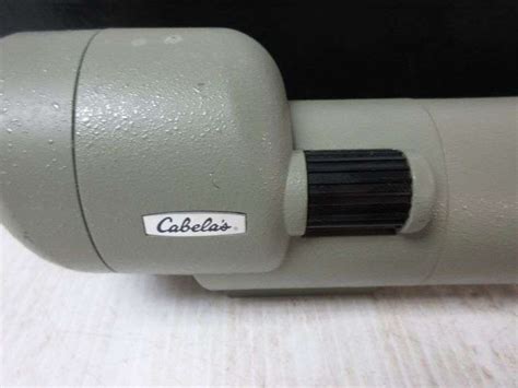 Cabelas Spotting Scope With Albinar Tripod Model Ssy75 75mm Very Good Albrecht Auction Service