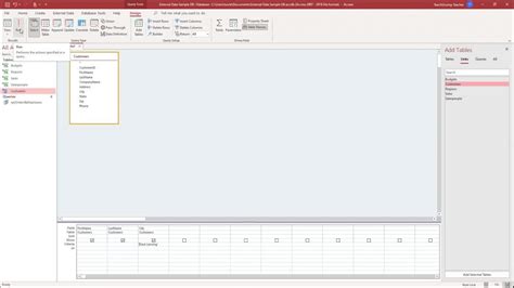Run A Query In Access Instructions And Video Lesson TeachUcomp Inc