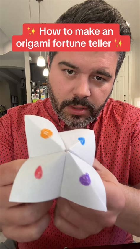 How To Make An Origami Fortune Teller 🔮 How To Make A Fortune Teller