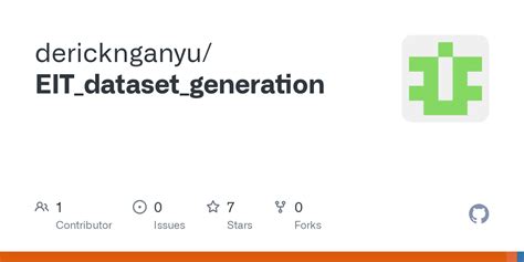 Github Dericknganyueitdatasetgeneration