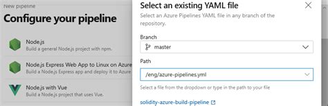 Using Azure Devops Pipelines To Build A Solidity Smart Contract By