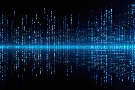 premium photo abstract technology background with binary code vector