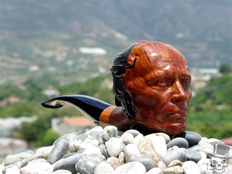 Tobacco Smoking Pipe Sophocles Olive Wood By Oguz Simsek
