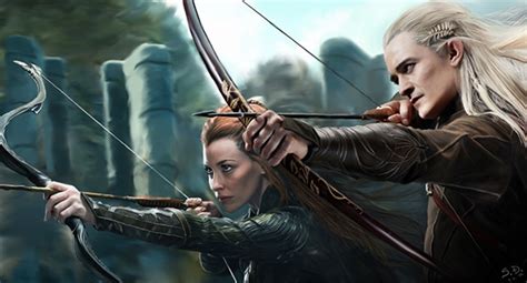 Tauriel And Legolas Behance