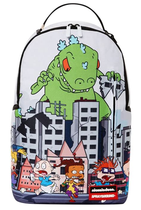 Sprayground Rugrats Reptar City Smash Backpack Nickelodeon Bag
