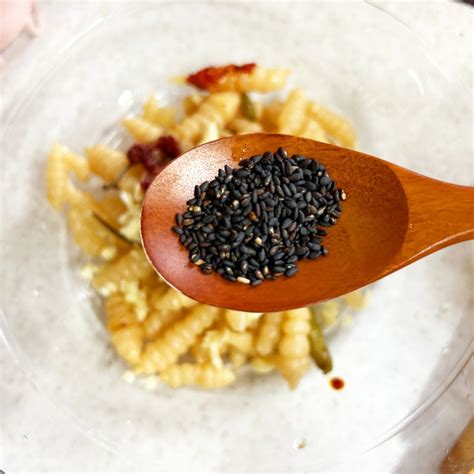 초석잠 장아찌 무침 요리 밑반찬