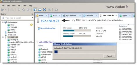 Connect To ESX I Server To Copy Paste Your VM From VMware Workstation ESX Virtualization