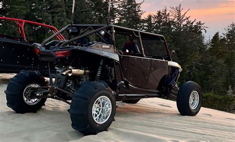 Hostile Hf11 Boost Utv Forged Wheel Polished T Klan Fabrication