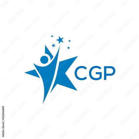 Cgp Letter Logo White Background Cgp Business Finance Logo Design