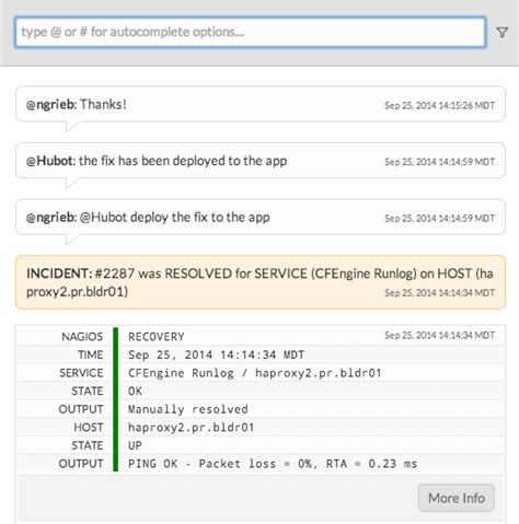 Hubot Integration Guide Victorops Splunk On Call Software