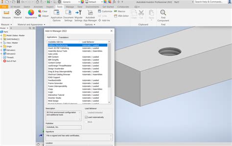 solved downloded thread modeler but not appering in add ins autodesk