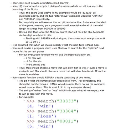 Implementing Mini Max To Play A Game Introduction Chegg