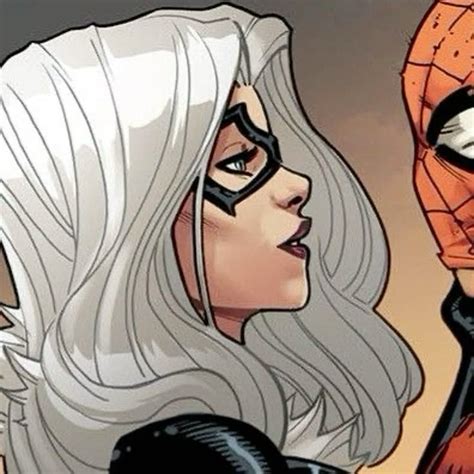 Black Cat X Spiderman Matching Icons Spiderman And Catwoman Spider