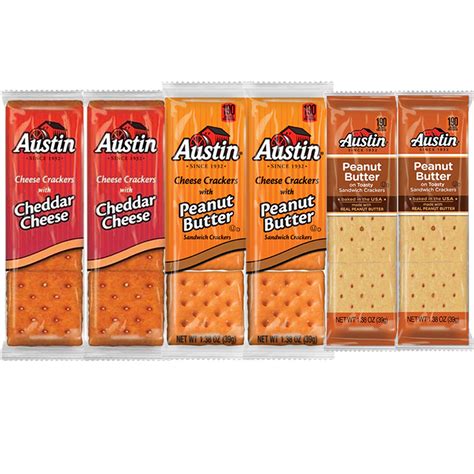 Crackers Variety Pack Individually Wrapped Assortment