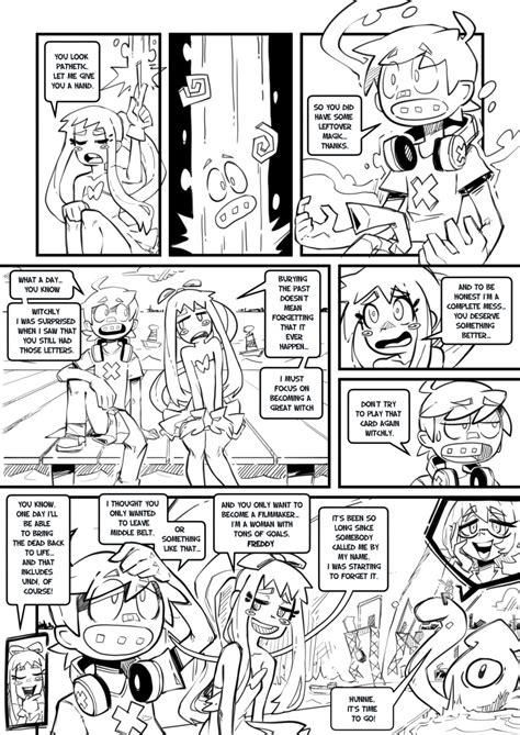 Rule 34 Comic Dialogue English Text Female Gerph Monochrome Sex Skarp