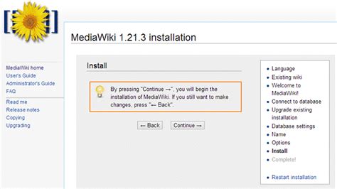 MediaWiki Tutorial MediaWiki Manual Installation