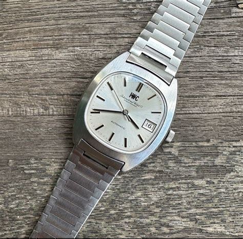 Serviced Box Set Sticker Iwc Vintage Tonneau Tv Luxury Watches On Carousell