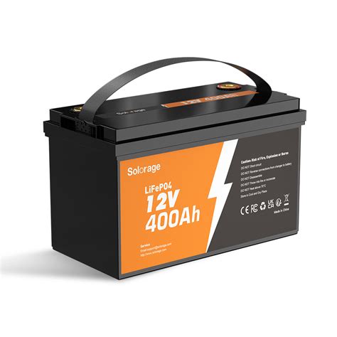 12v 400ah Lithium Battery Solorage