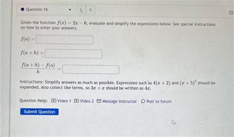 Solved Assignment 31 Functions And Function Notation Score