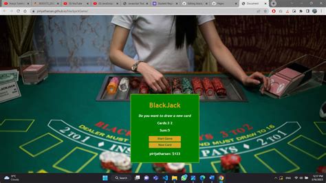 Github Piriyatharsanblackjackgame