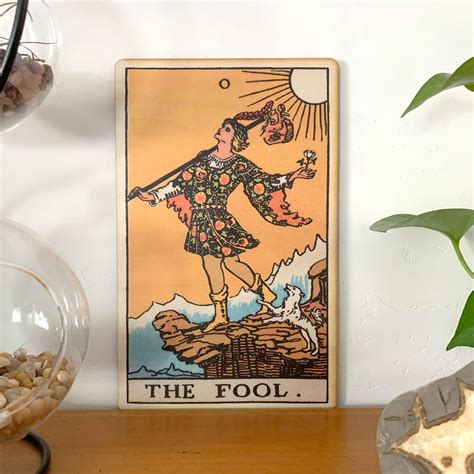 The Fool Tarot Art The Fool Tarot Card Cat Print By Jazzberry Blue