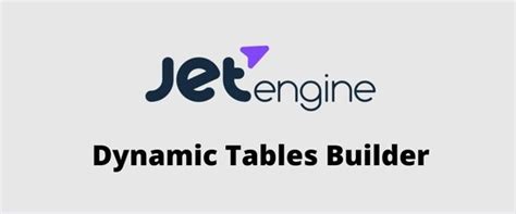 jetengine dynamic tables builder gpl v1 0 14 vprozone