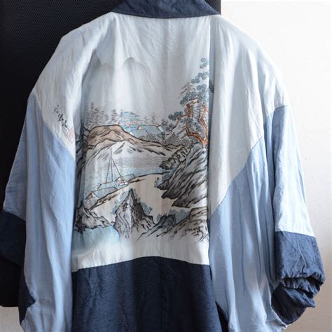 Haori Kimono Japanese For Men Vintage Jacket Uramasari Sesshus