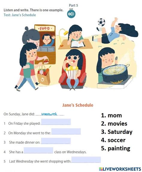 Pg Activity Live Worksheets