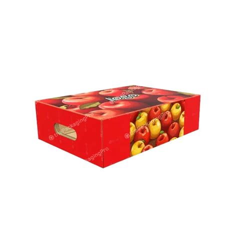 Fruit T Box Packaging Carton With Handle Custom Logo T Box
