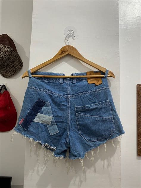 Ader Error Highwaist Denim Sexy Short Women S Fashion Bottoms Shorts