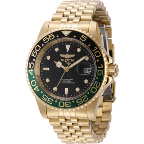 Invicta Pro Diver Quartz Black Dial Mens Watch 44526