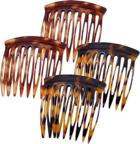 Hyfeel Hair Side Combs Small French Side Hair Comb Clips
