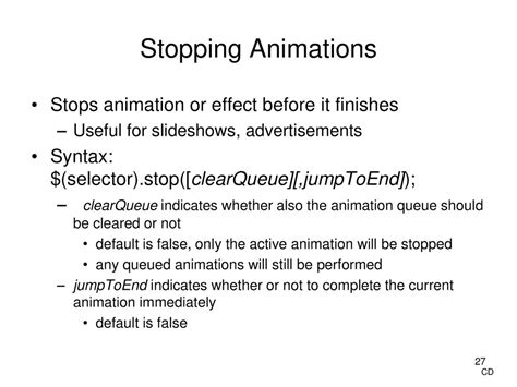 Javascript And Jquery Timers Effects And Animations Ppt Download