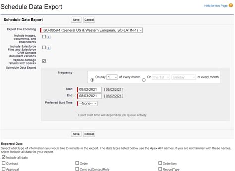Salesforce Data Export All Options Explained Blog