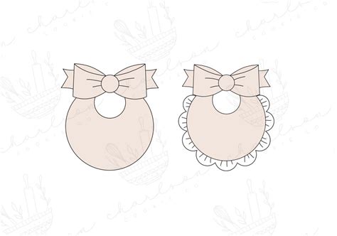 Bib Cookie Cutter Etsy