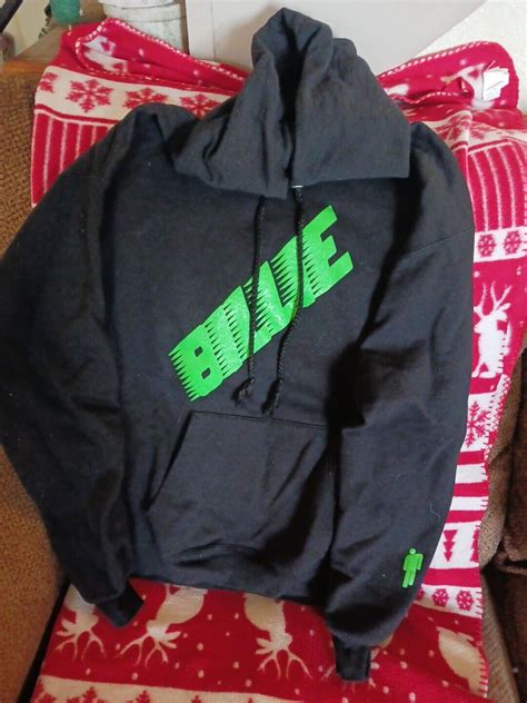 2020 Billie Eilish World Tour Merch Adult Hoodie Size… Gem