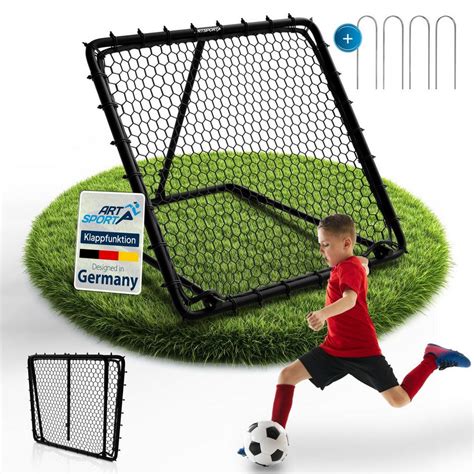 Artsport Rebounder Power Pass 1 St Fußball Prellwand Verstellbar