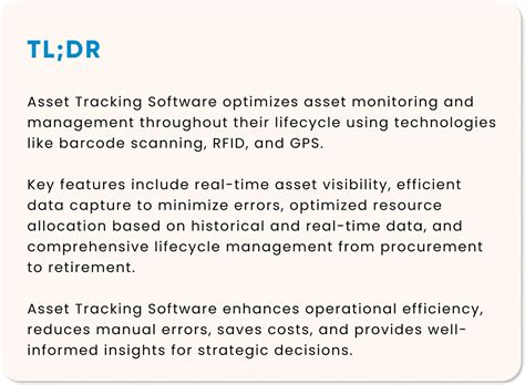 Asset Tracking Software Automate Optimize Asset Management