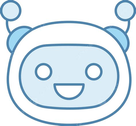 chatbot color icon bot technology intelligence vector bot technology