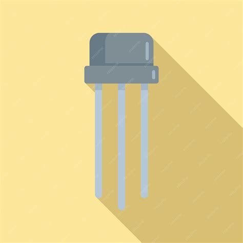 Premium Vector Electric Voltage Regulator Icon Flat Vector Power