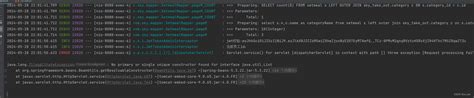 No Primary Or Single Unique Constructor Found For Interface Javautil