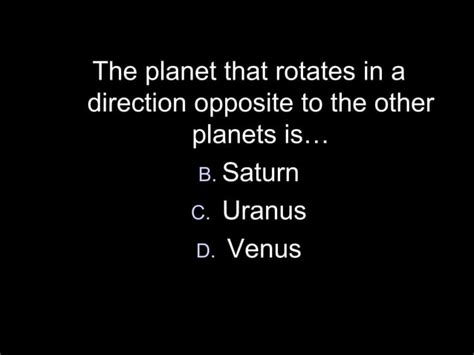 Solar System Game Ppt
