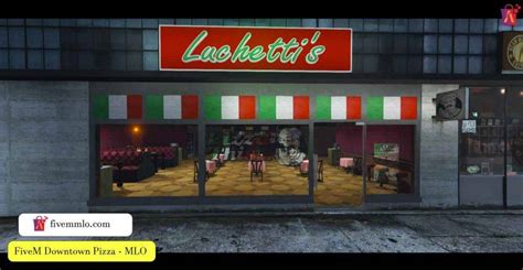 Fivem Downtown Pizza Mlo Fivem Restaurant Mlo Fivem Mlo Store