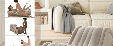 Automatic Inflatable Sex Sofa For G Spot Positioning Built In Air Pump Bondage