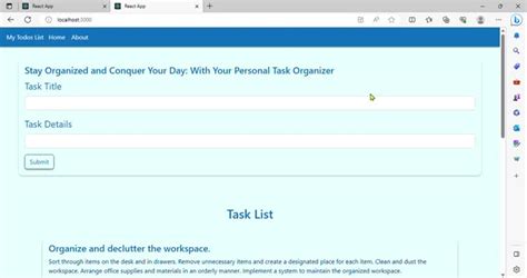 Dev Malviya On Linkedin Mernstackdevelopment Mernstackinternship Taskorganizer Learnandbuild…