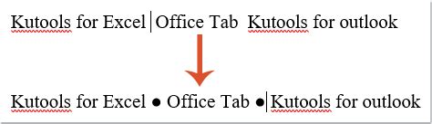 How To Insert Bullet Between Words In A Word Document